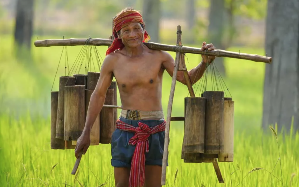 Traditional Krama (Khmer Scarf) - Surviving Bokator